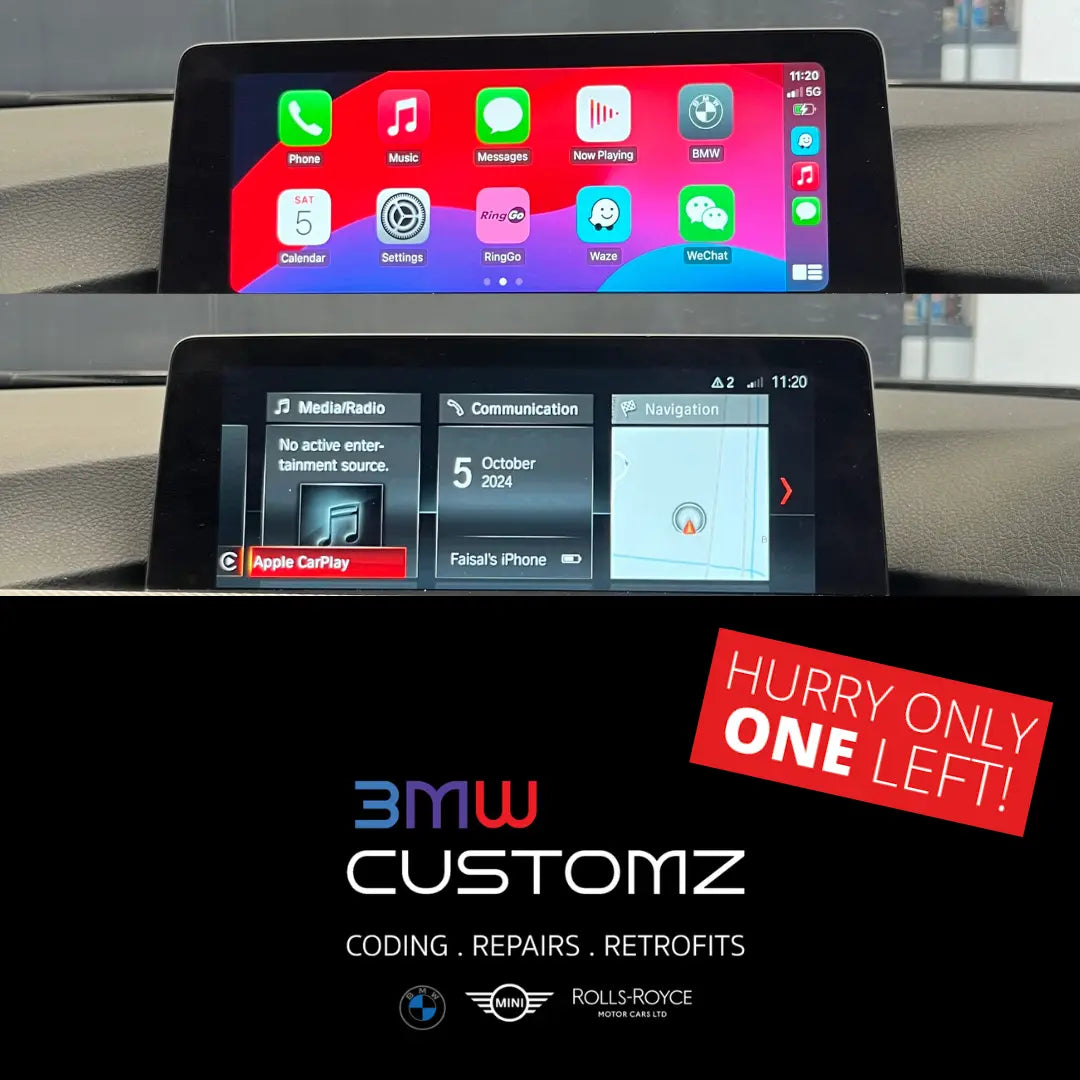 BMW NBT EVO ID6 Full Retrofit *ONE LEFT AT THIS PRICE* – BMW CUSTOMZ